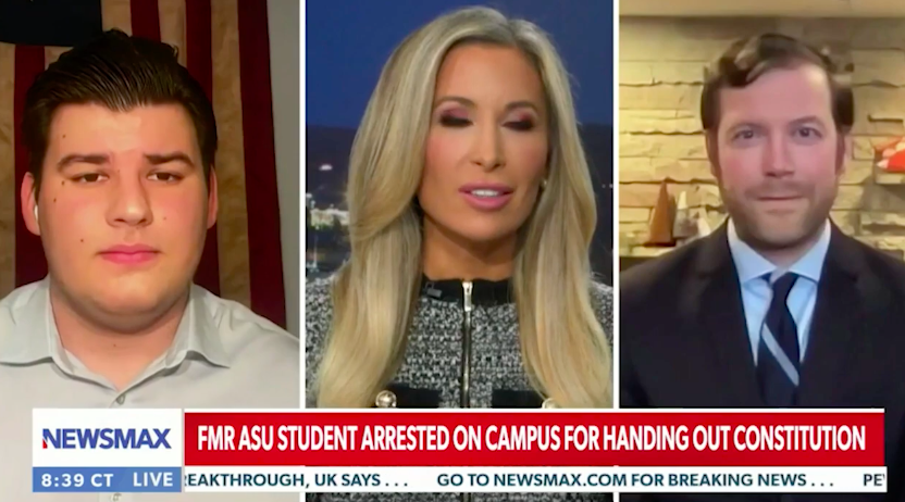 Newsmax: Daniel Suhr and former ASU student Tim Tizon discuss appeal of ...